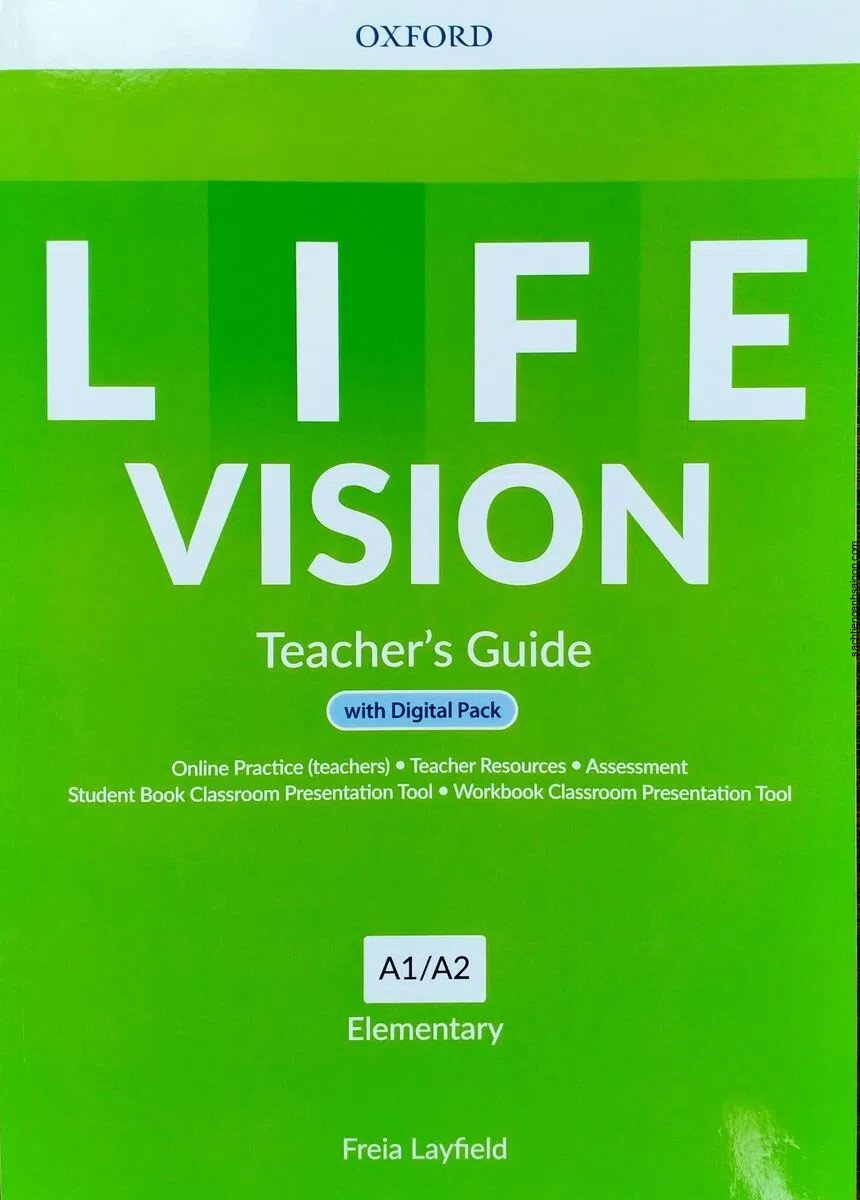 [Sách] Oxford LIFE VISION A1/A2 Elementary Teacher’s Guide – Sách giấy ...