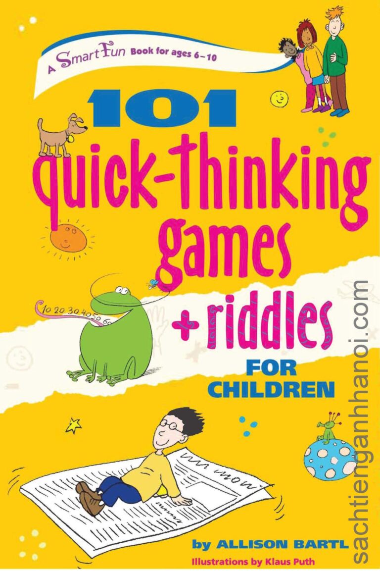 [Sách] 101 Quick Thinking Games Riddles for Children – Sách giấy gáy ...