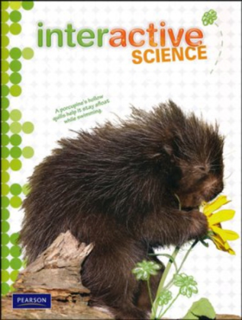 [Sách] 2nd Grade Pearson Interactive Science Student Worktext Book (2012) – Sách giấy gáy xoắn ...