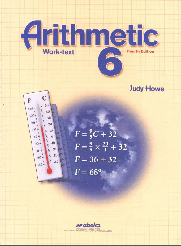 [Sách] Abeka Grade 6 : Arithmetic 6 Work-text 4th Edition (Part I ...