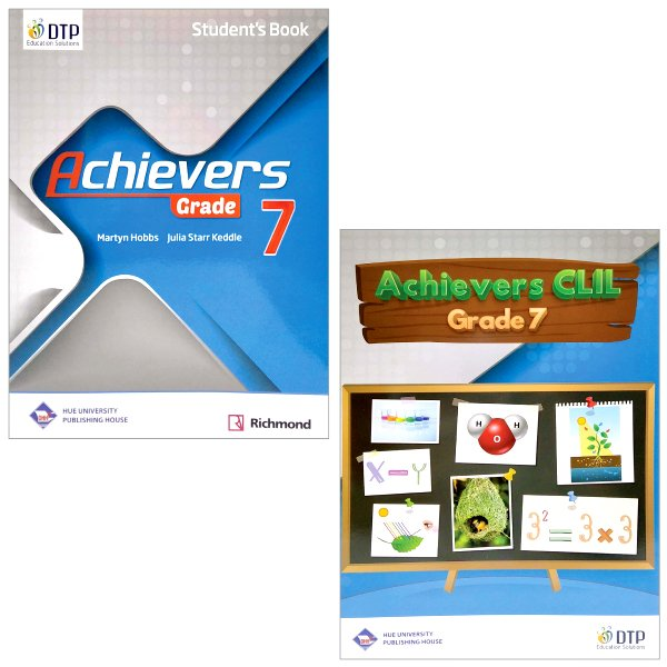 [Sách] Achievers Grade 7 Student’s Book With CLIL Book – Sách giấy gáy ...