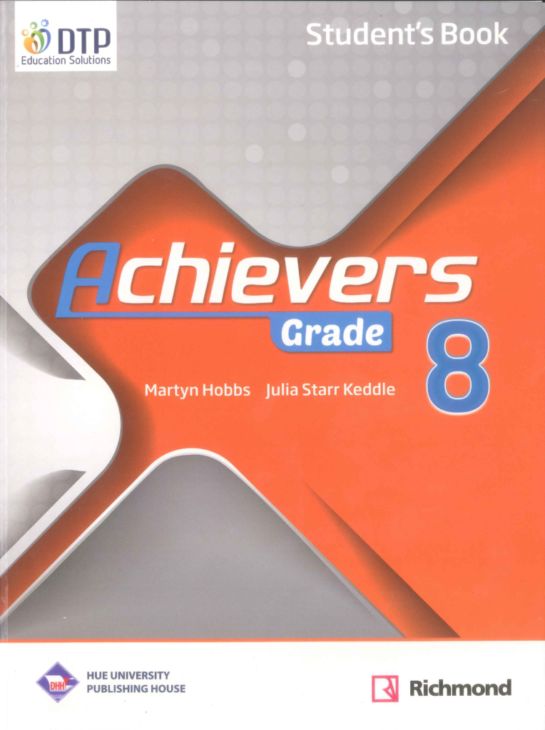 [Sách] Achievers Grade 8 Student’s Book With CLIL Book – Sách giấy gáy xoắn - Sách Tiếng Anh Sài Gòn