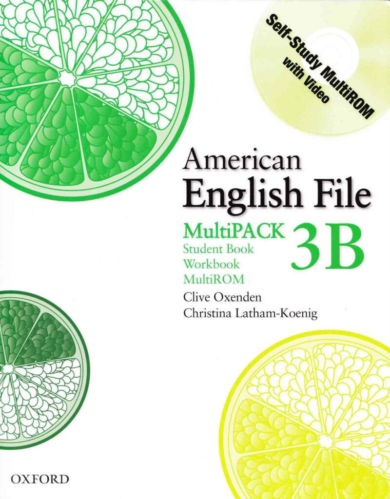 [Sách] American English File MultiPACK 3B Student and Workbook (1st Edition) – Sách giấy gáy ...
