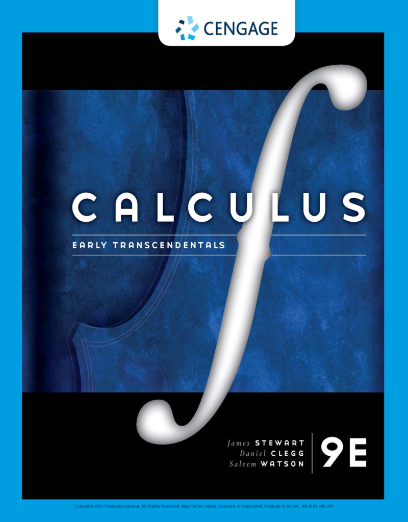 [Sách] Calculus: Early Transcendentals 9th Edition (2020) – Sách giấy gáy xoắn - Sách Tiếng Anh ...