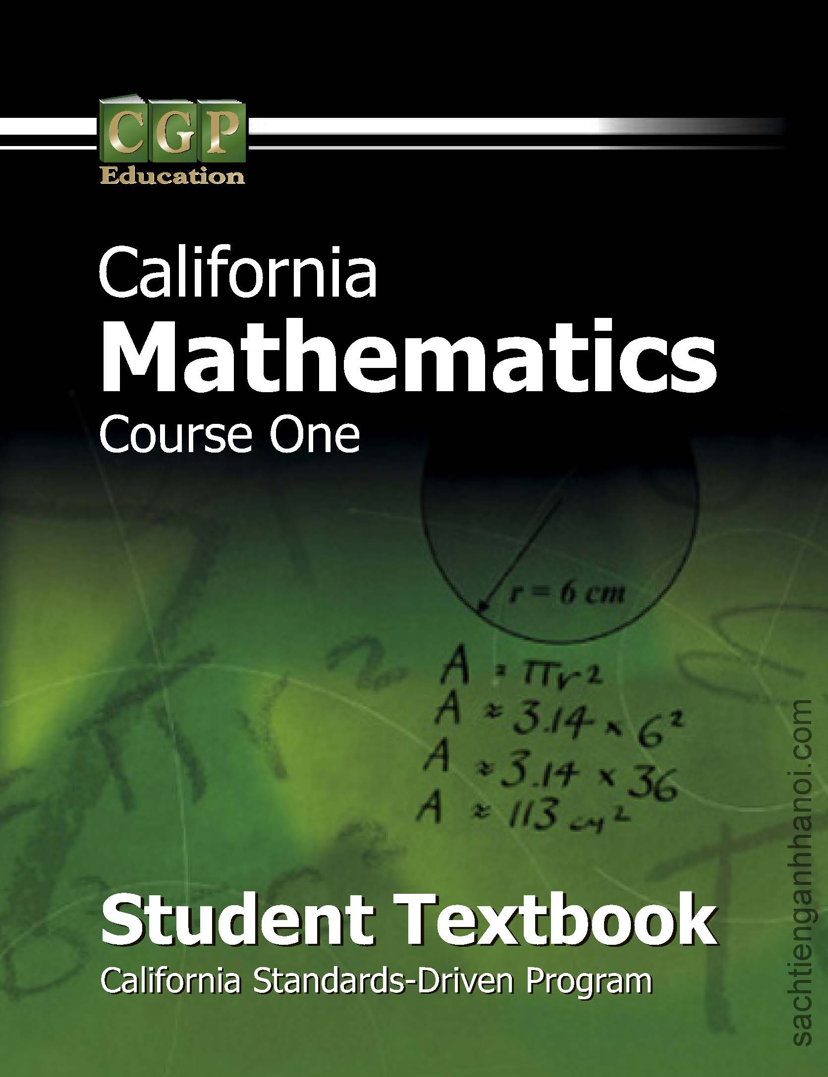 [Sách] California Mathematics Course 1 Student Textbook – Sách giấy gáy ...