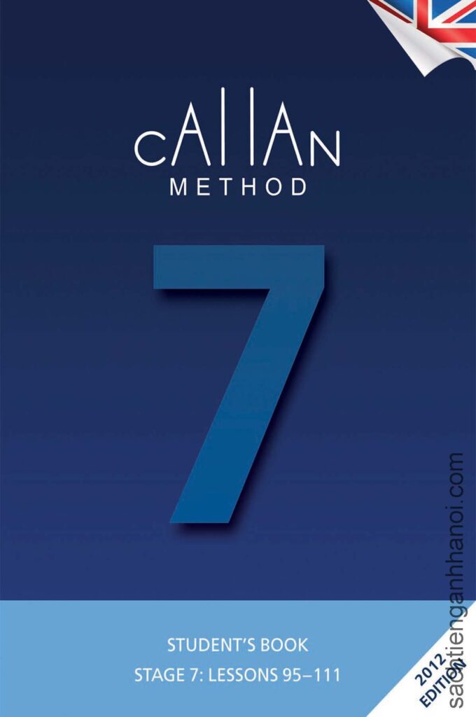 [Sách] Callan Method Stage 7 Student’s Book – Sách giấy gáy xoắn - Sách ...