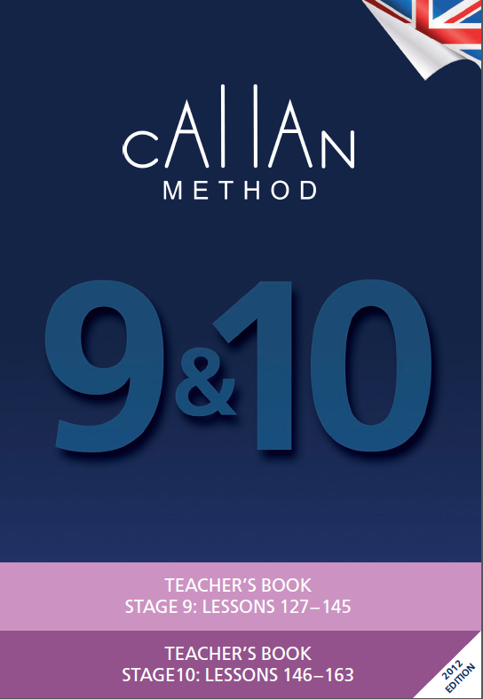 [Sách] Callan Method Stage 9 -10 Teacher’s Book – Sách giấy gáy xoắn ...