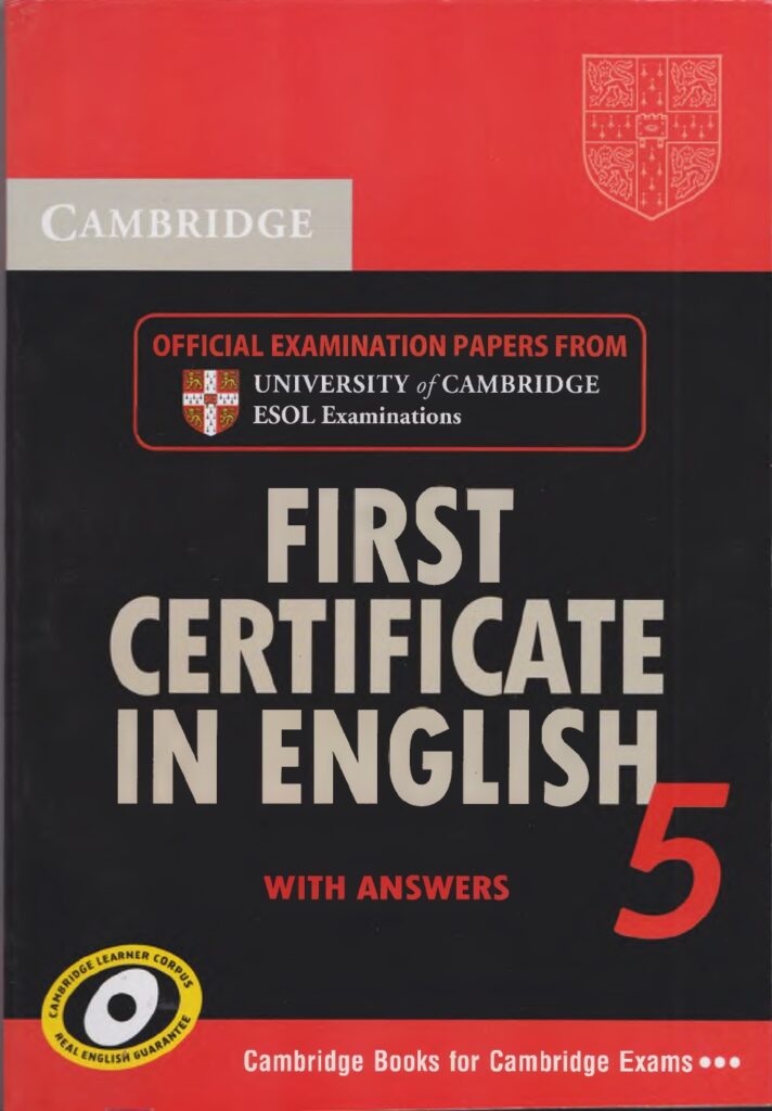 [Sách] Cambridge First Certificate in English 5 with Answers (2008 ...