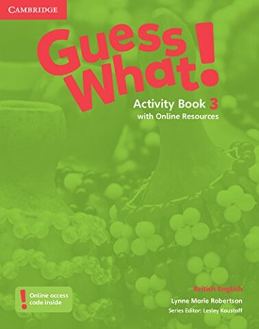 [Sách] Cambridge Guess What! 3 Activity Book (BRITISH ENGLISH) – Sách ...