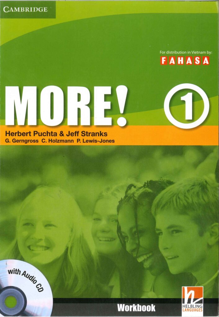 [Sách] Cambridge More! 1 Workbook (1st Edition) – Sách giấy gáy xoắn ...