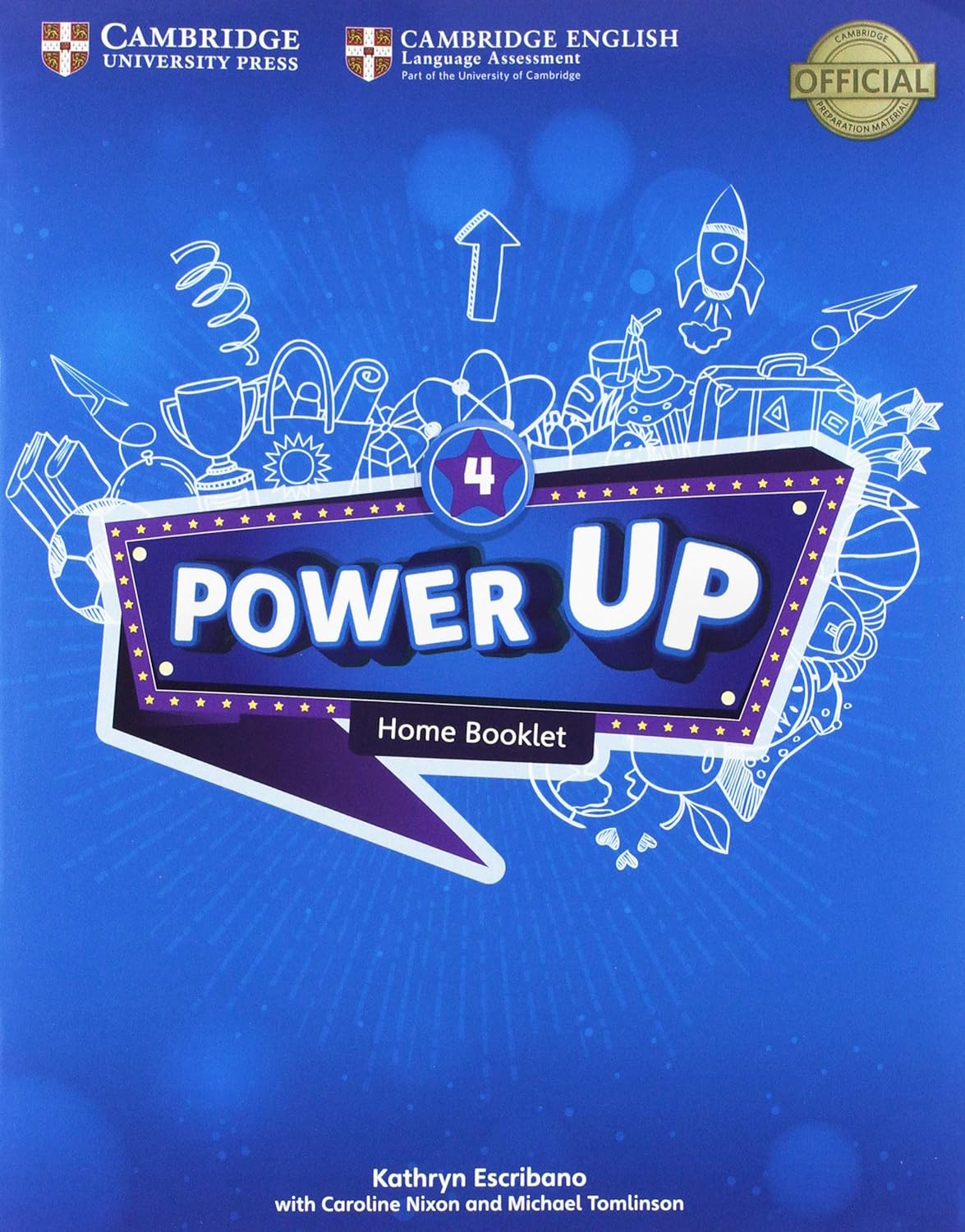 [Sách] Cambridge – Power Up 4 Home Booklet with answer key – Sách giấy gáy xoắn - Sách Tiếng Anh ...