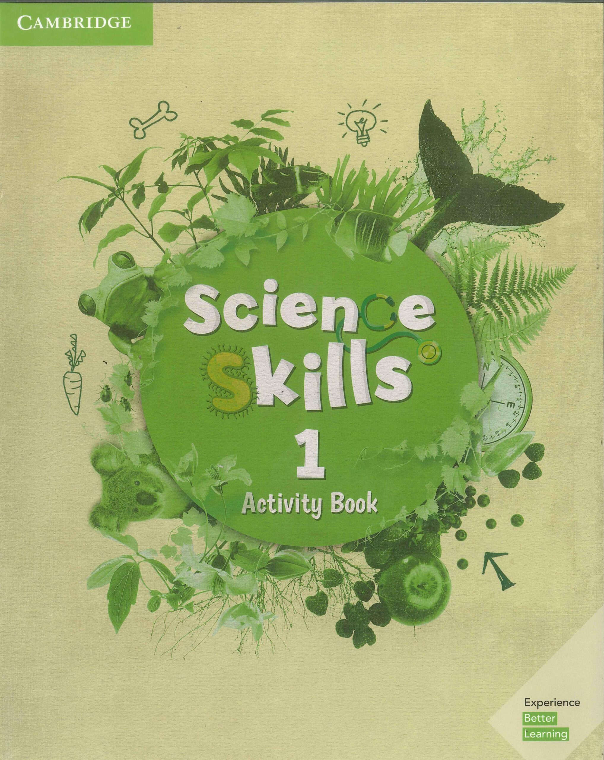 [Sách] Cambridge Science Skills Level 1 Activity Book – Sách giấy gáy ...