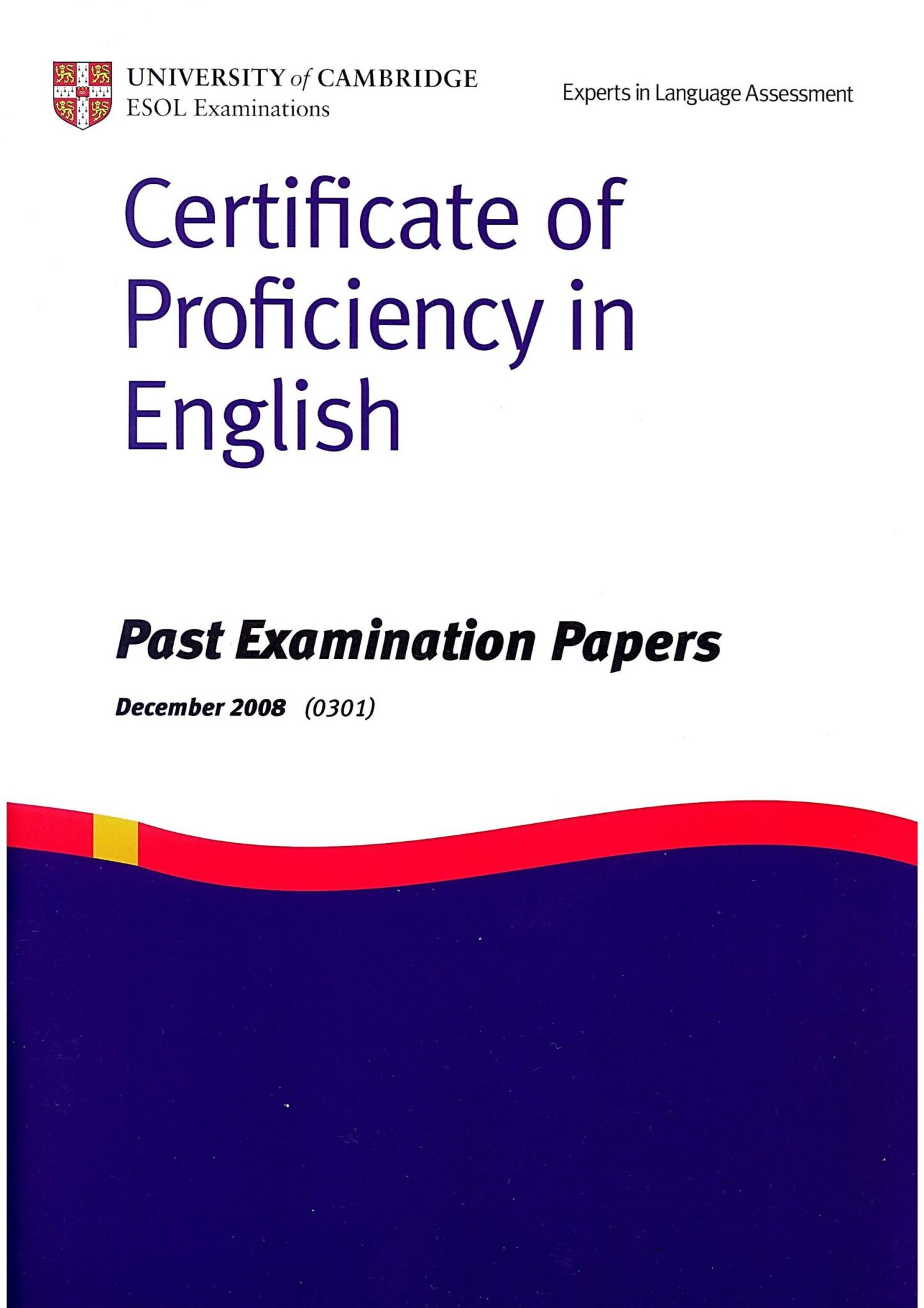 [Sách] Certificate of Proficiency in English Past Examination Paper ...