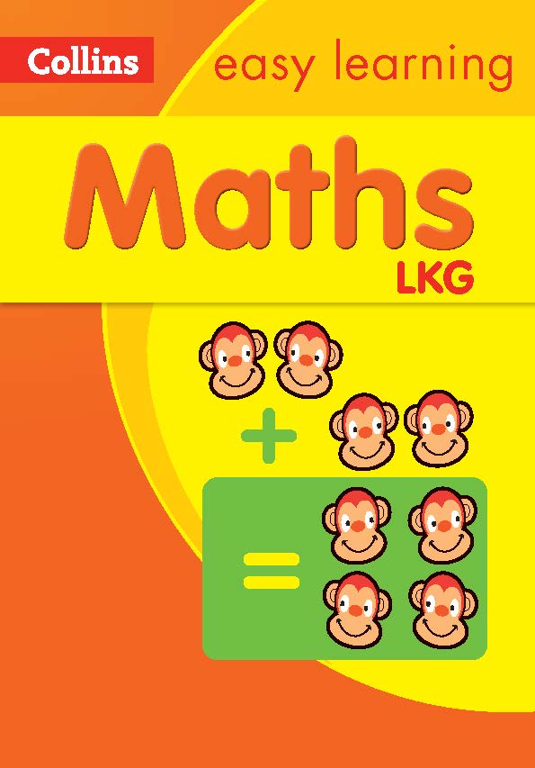 [Sách] Collins Learning – Easy Learning Maths LKG – Sách giấy gáy xoắn - Sách Tiếng Anh Sài Gòn