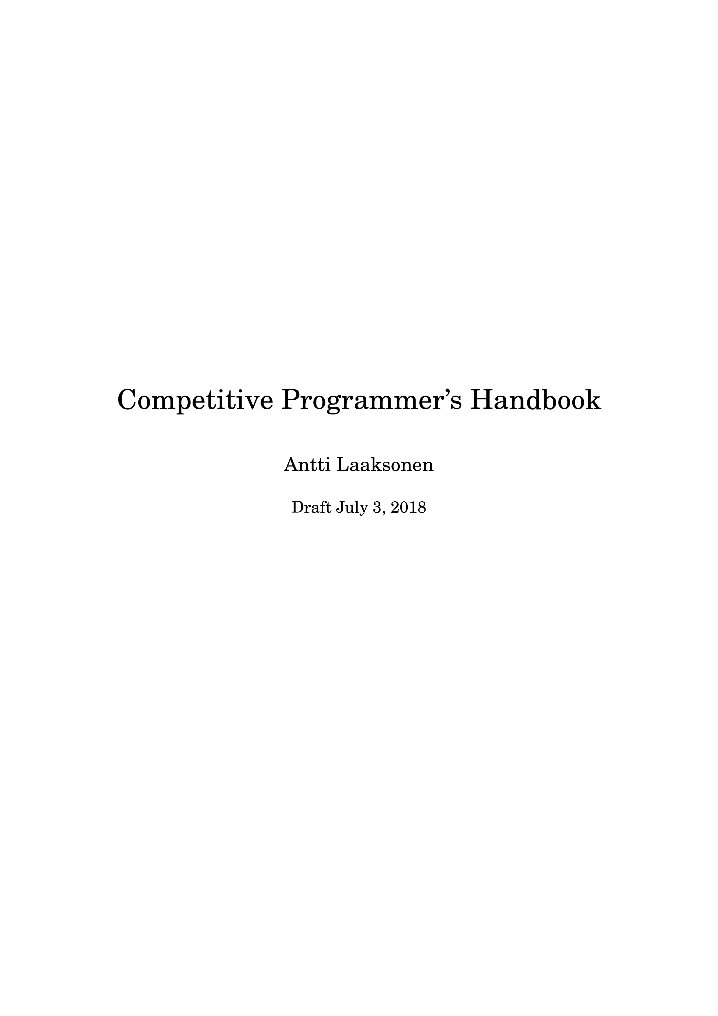 [Sách] Competitive Programmer’s Handbook 2018 (by Antti Laaksonen ...