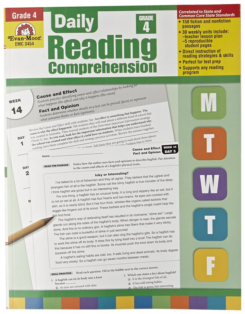 [Sách] Daily Reading Comprehension Grade 4 – Sách giấy gáy xoắn - Sách ...