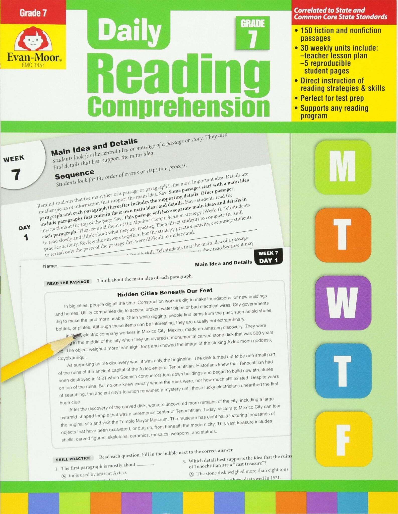 [Sách] Daily Reading Comprehension Grade 7 – Sách giấy gáy xoắn - Sách ...