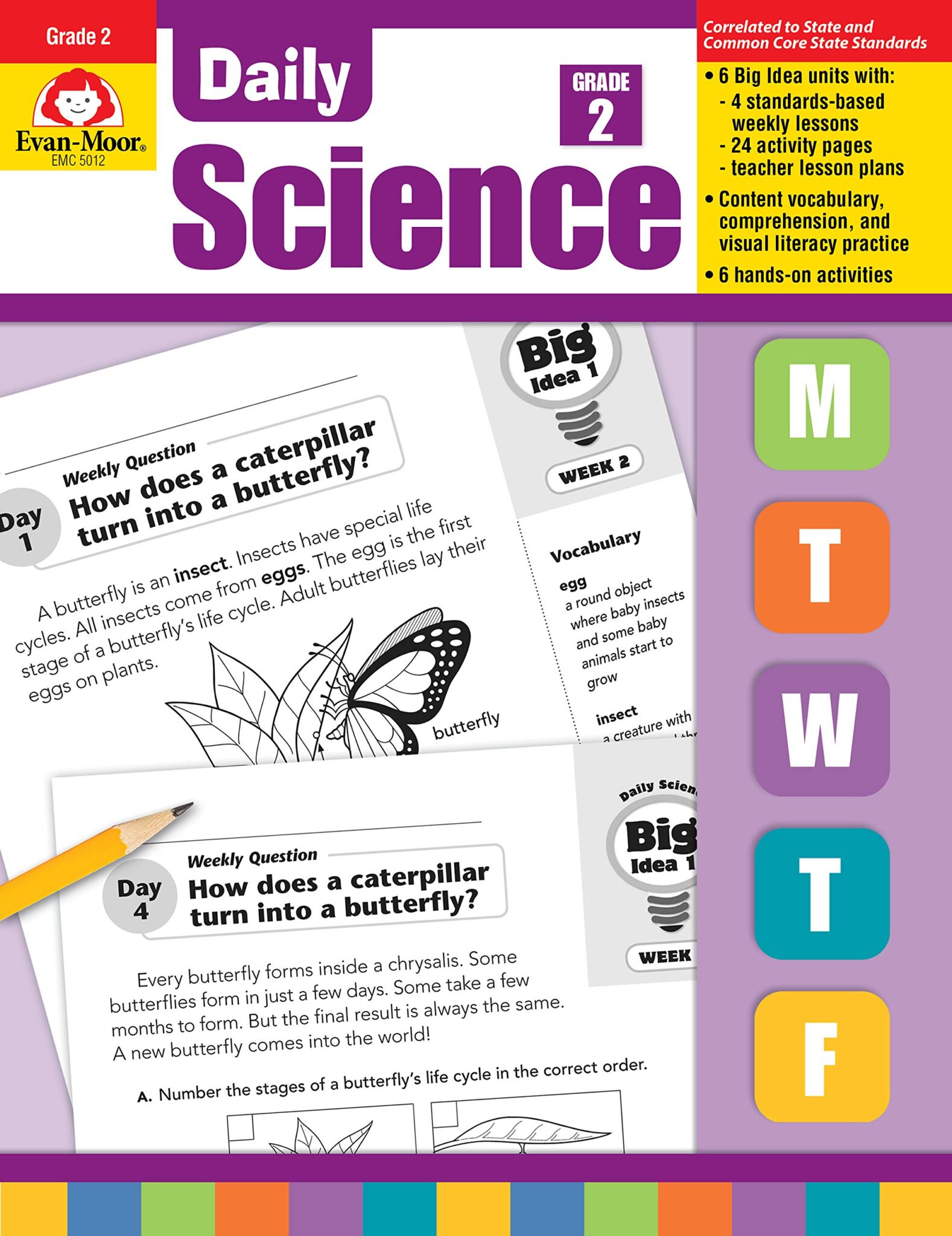 [Sách] Daily Science Grade 2 – Sách giấy gáy xoắn - Sách Tiếng Anh Sài Gòn