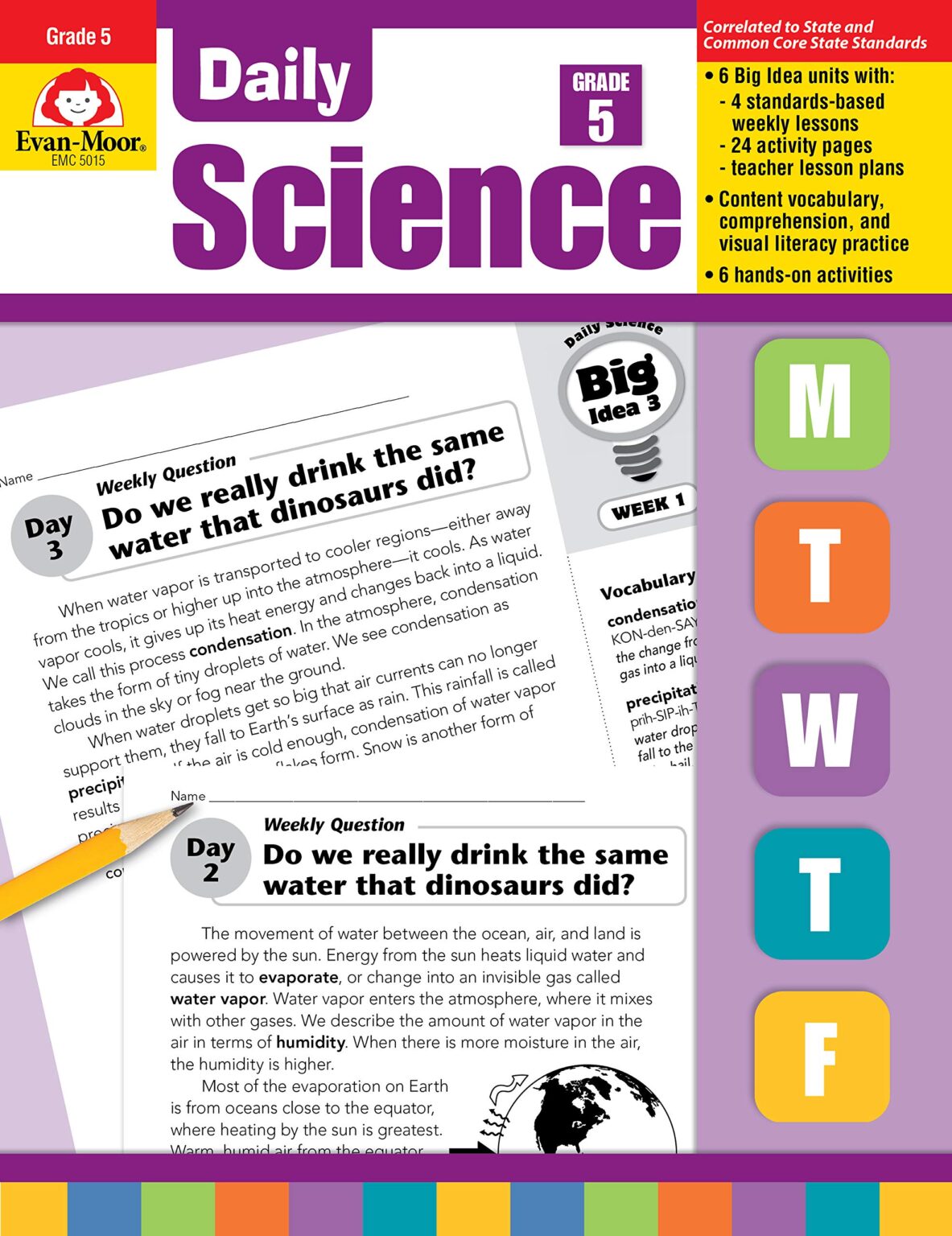 [Sách] Daily Science Grade 5 – Sách giấy gáy xoắn - Sách Tiếng Anh Sài Gòn