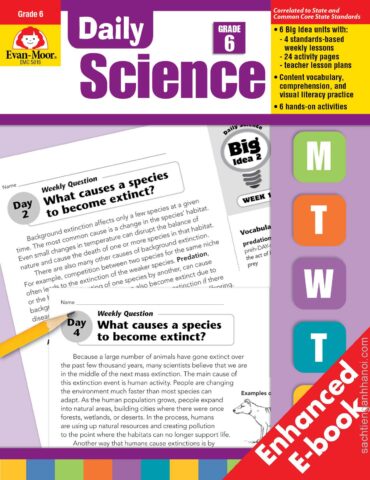 [Sách] Daily Science Grade 6 – Sách giấy gáy xoắn - Sách Tiếng Anh Sài Gòn