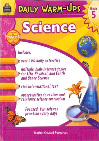 [Sách] Daily Warm-Ups Science Grade 5 ( có đáp án) – Sách giấy gáy xoắn ...