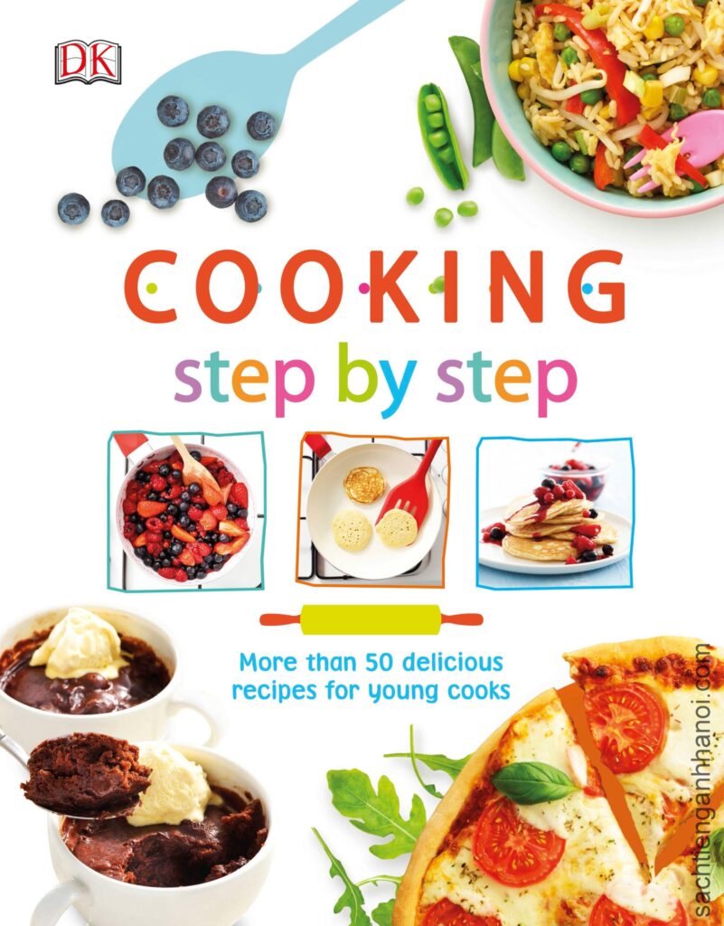 [Sách] DK Publishers – Cooking Step by Step – Sách giấy gáy xoắn - Sách ...