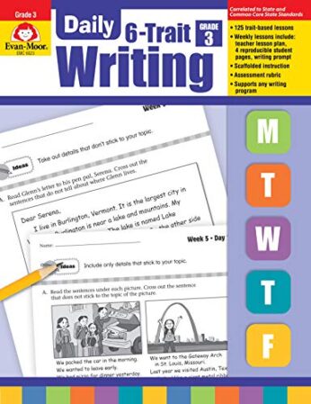 [Sách] Evan-Moor Daily 6-Trait Writing Grade 3 – Sách giấy gáy xoắn ...