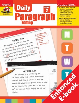 [Sách] Evan-Moor Daily Paragraph Editing Grade 2 – Sách giấy gáy xoắn ...
