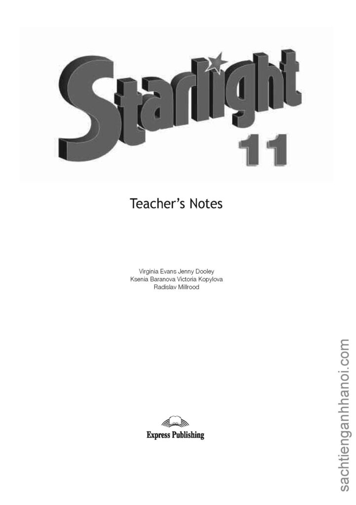 [Sách] Express – Starlight 11 Teacher’s Notes – Sách giấy gáy xoắn ...