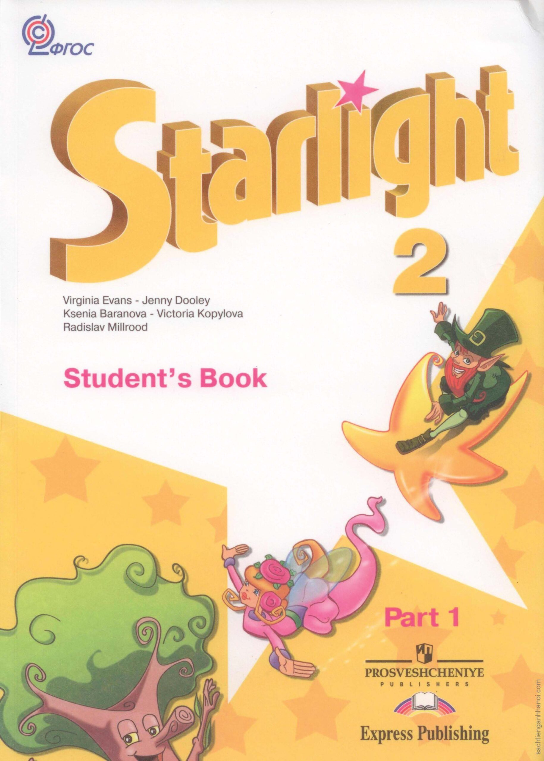 [Sách] Express – Starlight 2 Student’s Book Part 1 – Sách giấy gáy xoắn ...