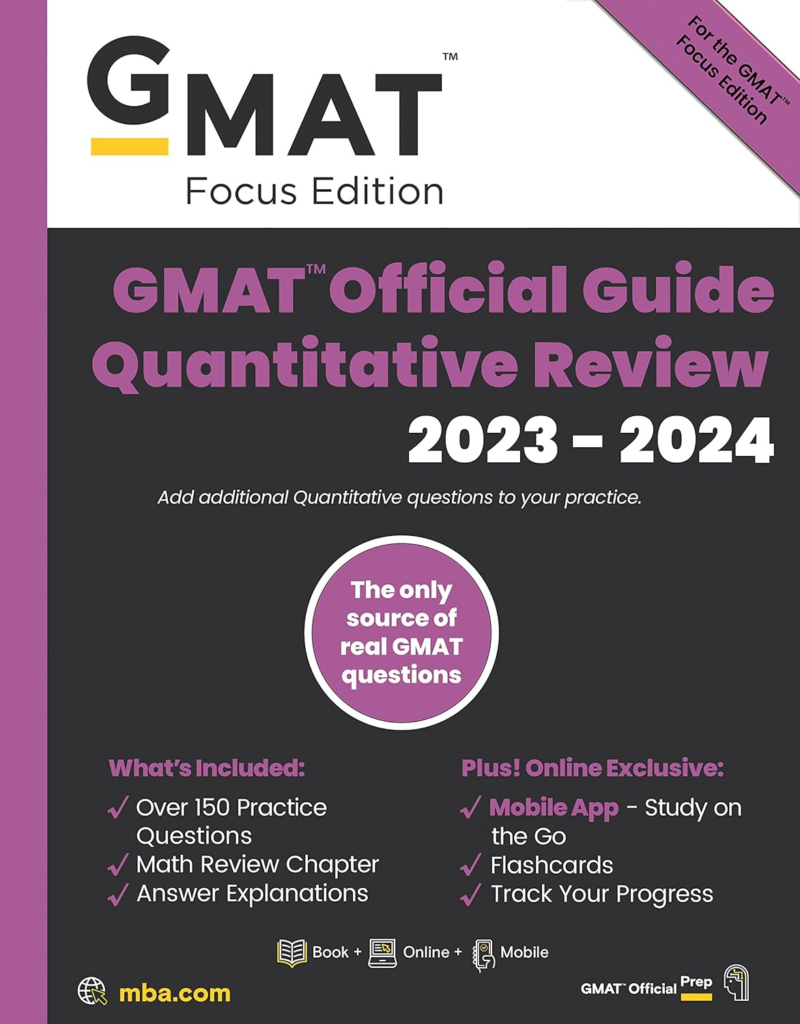 [Sách] GMAT Official Guide Quantitative Review 2023-2024, Focus Edition ...