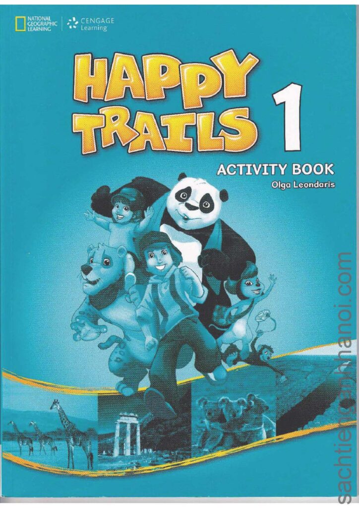 [Sách] Happy Trails 1 Activity Book – Sách giấy gáy xoắn - Sách Tiếng ...