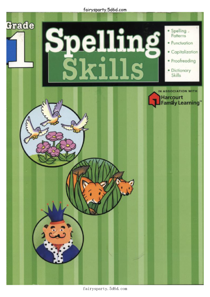 [Sách] Harcourt Spelling Skills Grade 1 – Sách giấy gáy xoắn - Sách ...