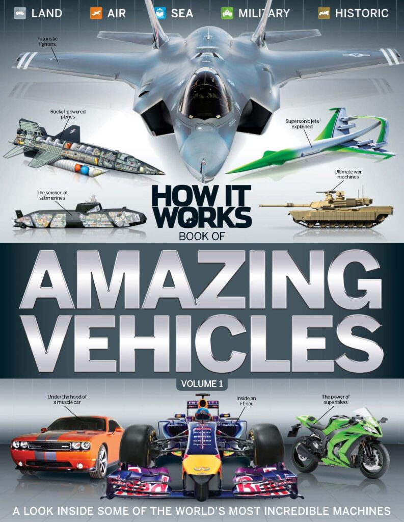 [Sách] How It Works Book of Amazing Vehicles Volume 1 – Sách giấy gáy ...