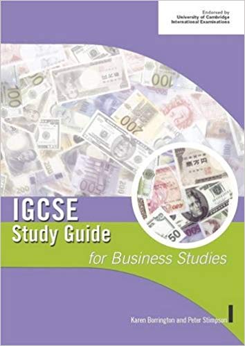 [Sách] IGCSE: Study Guide for Business Studies (IGCSE Study Guides ...