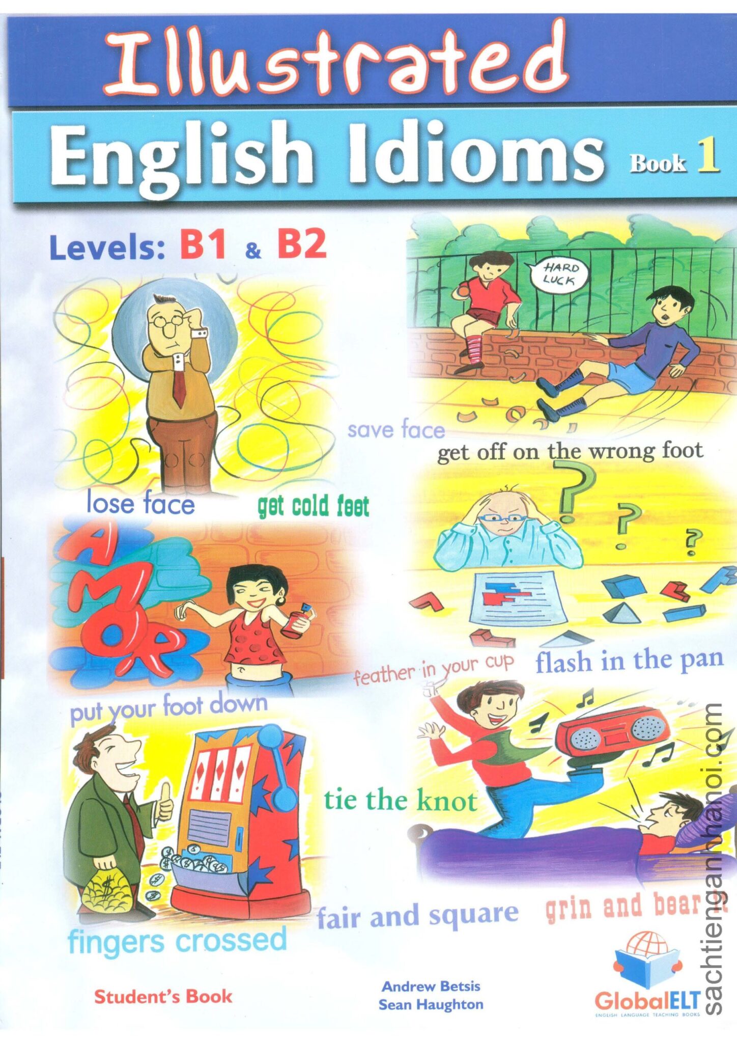 [Sách] Illustrated English Idioms Book 1 Level B1 & B2 – Sách giấy gáy ...
