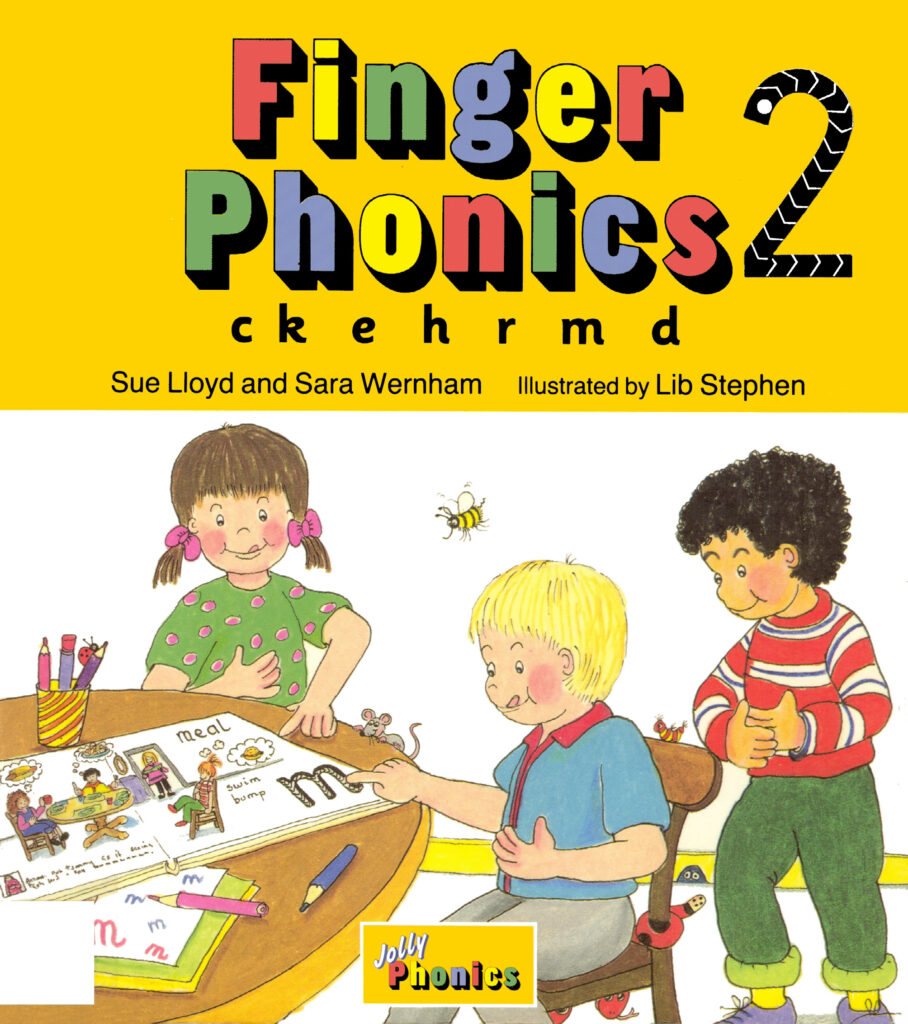 [Sách] Jolly Finger Phonics 2 – Sách giấy gáy xoắn - Sách Tiếng Anh Sài Gòn