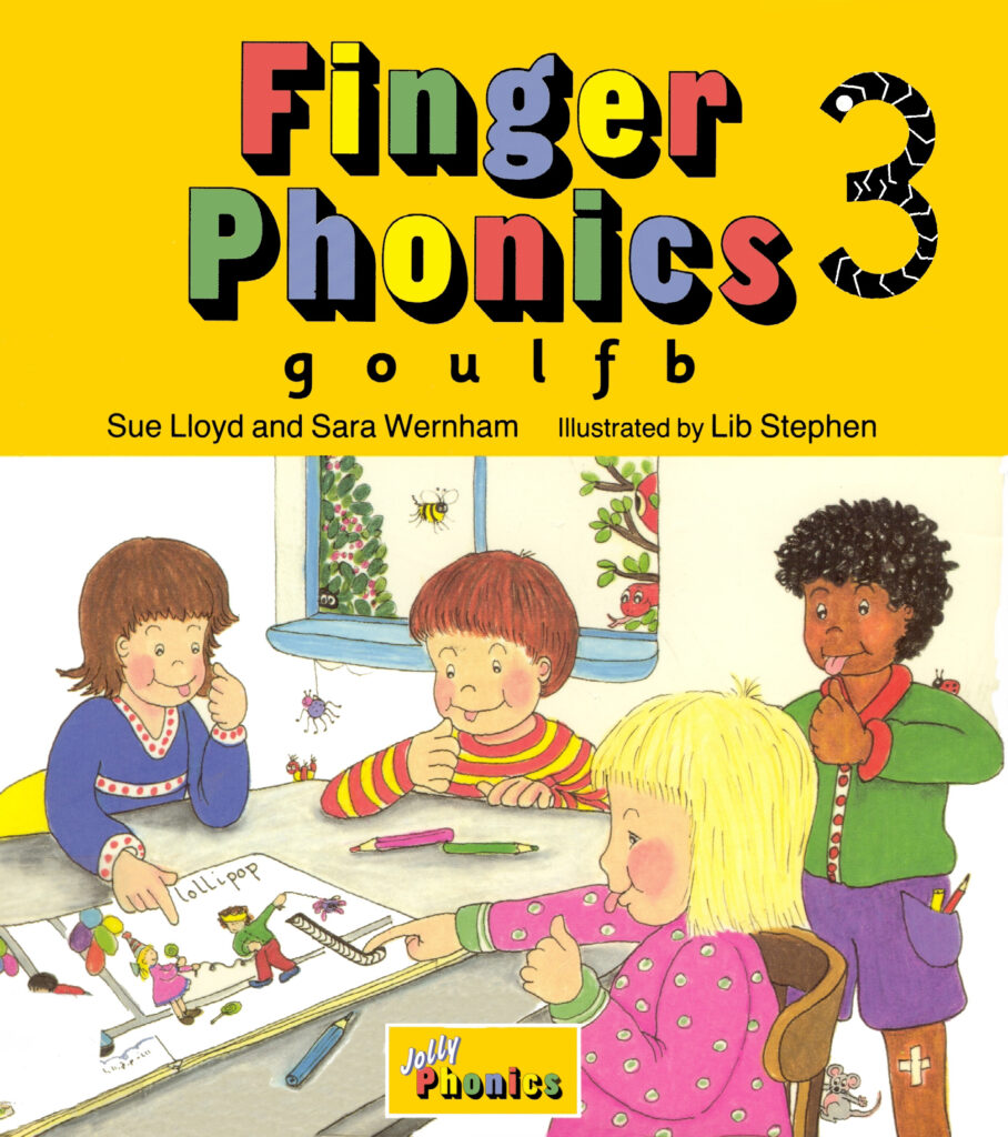 [Sách] Jolly Finger Phonics 3 – Sách giấy gáy xoắn - Sách Tiếng Anh Sài Gòn