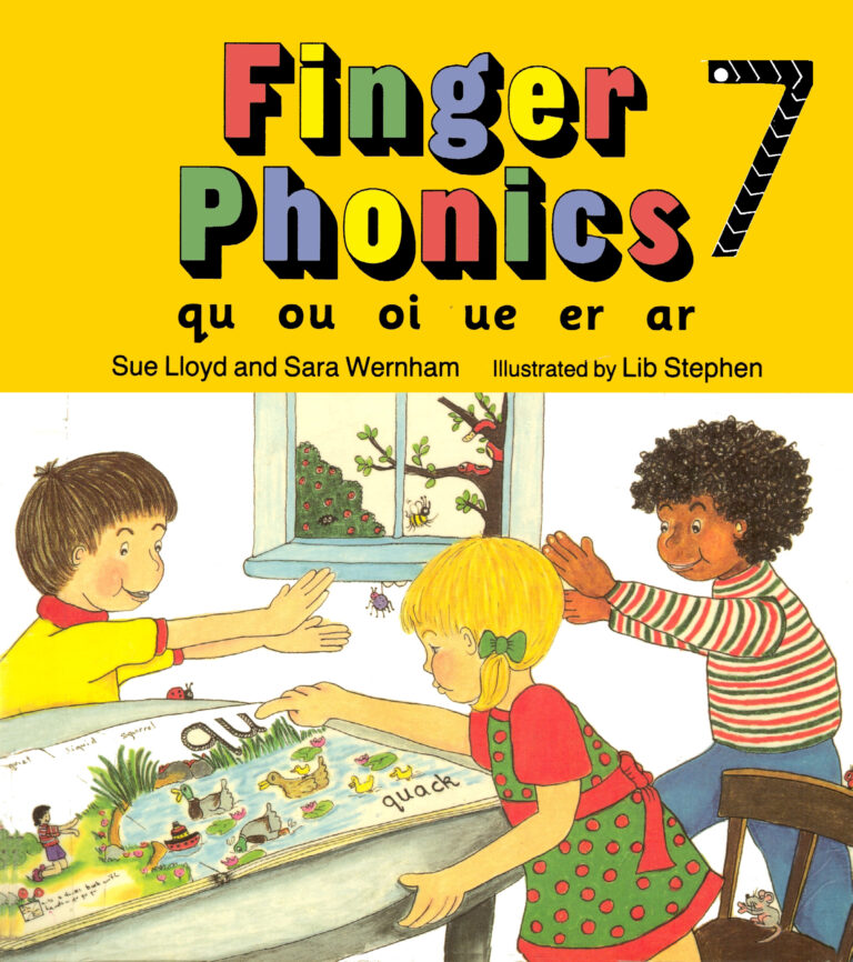 [Sách] Jolly Finger Phonics 7 – Sách giấy gáy xoắn - Sách Tiếng Anh Sài Gòn