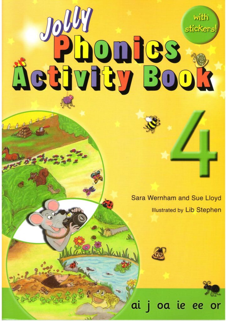 [Sách] Jolly Phonics Activity Book 4 – Sách giấy gáy xoắn - Sách Tiếng ...