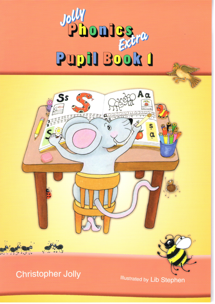 [Sách] Jolly Phonics Extra Pupil Book 1 – Sách giấy gáy xoắn - Sách Tiếng Anh Sài Gòn