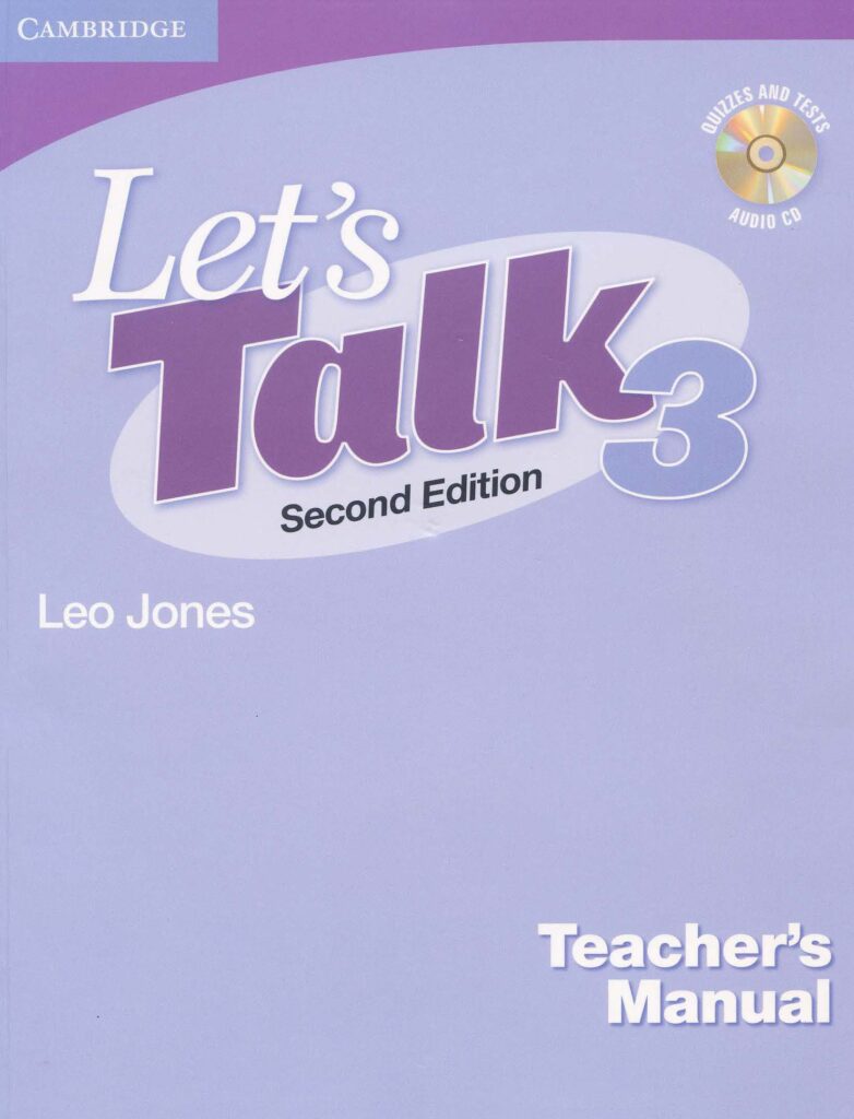 [Sách] Let’s Talk 3 Teacher’s Manual (Second Edition) – Sách giấy gáy xoắn - Sách Tiếng Anh Sài Gòn