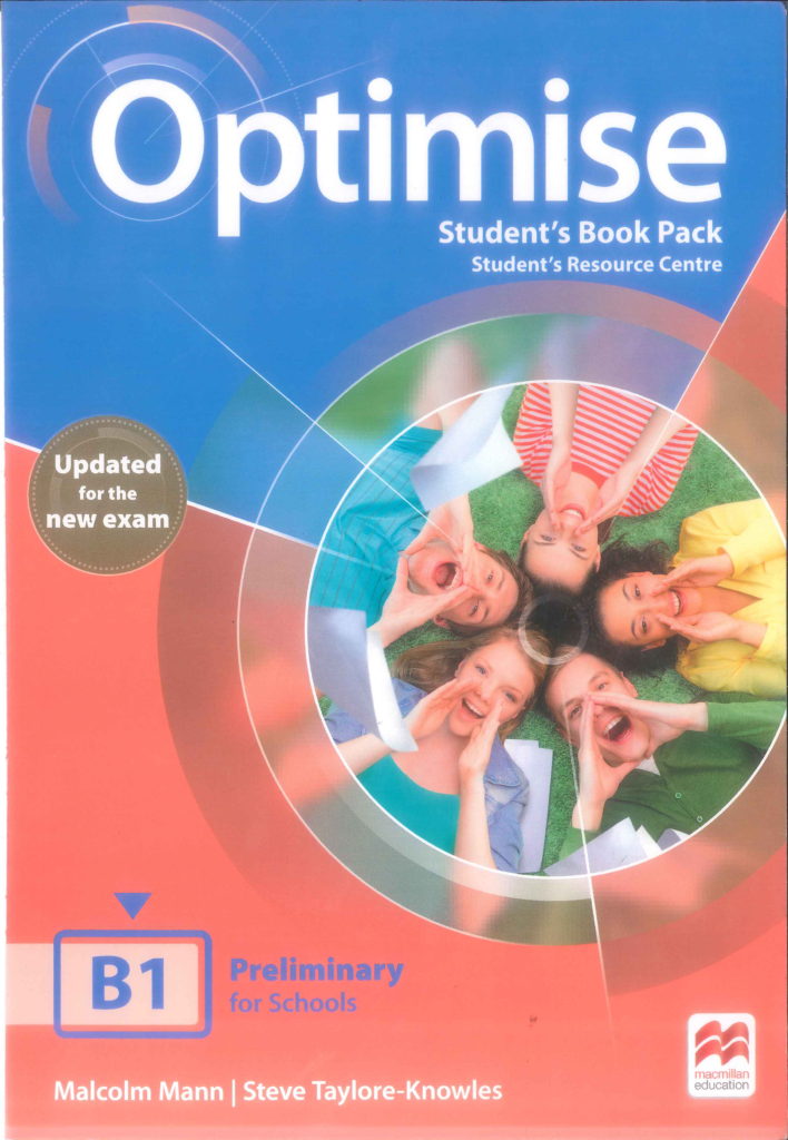 [Sách] Macmillan Optimise B1 Student Book Pack (updated for the new exam) – Sách giấy gáy xoắn ...