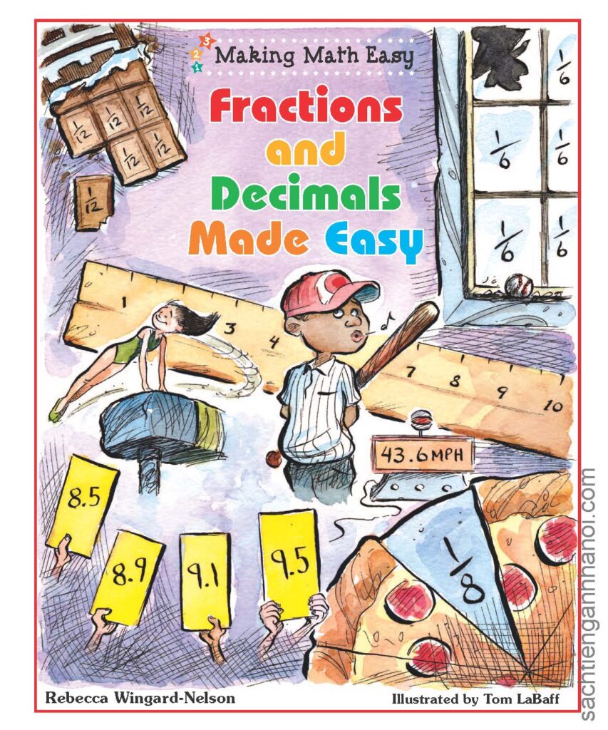 [Sách] Making Math Easy – Fraction and Decimals Made Easy – Sách giấy gáy xoắn - Sách Tiếng Anh ...