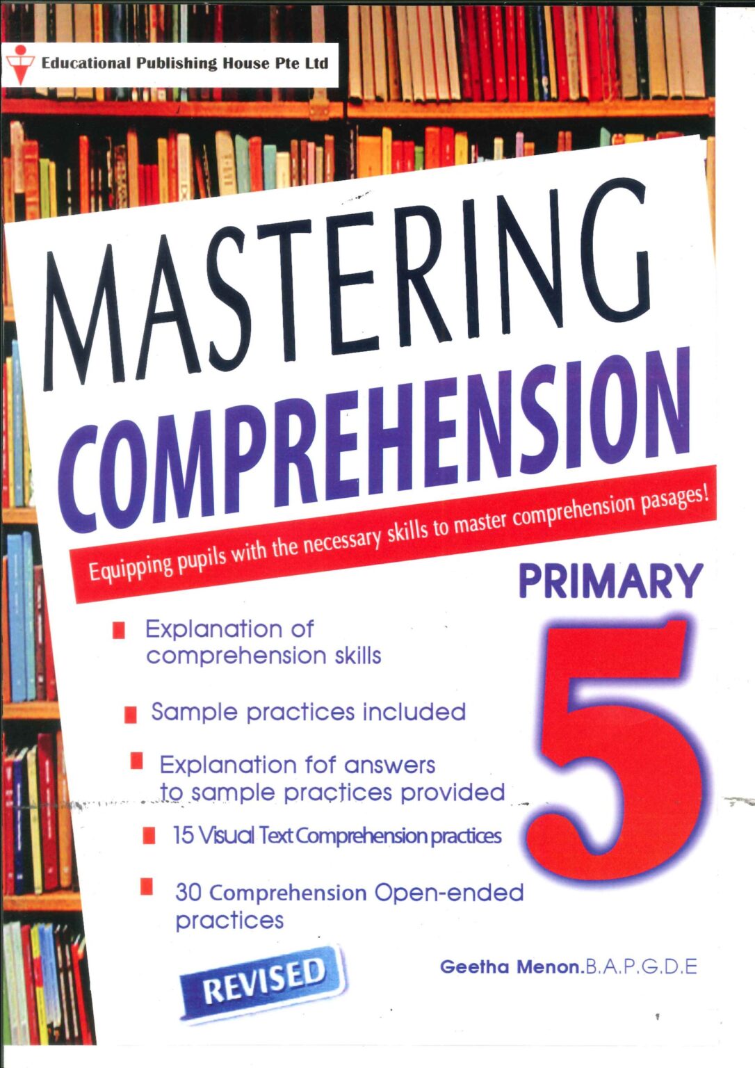 [Sách] Mastering Comprehension Primary 5 – Sách giấy gáy xoắn - Sách Tiếng Anh Sài Gòn