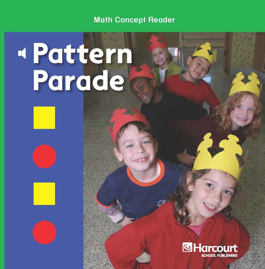 [Sách] Math Concept Reader Grade 1: Pattern Parade – Sách giấy gáy xoắn - Sách Tiếng Anh Sài Gòn