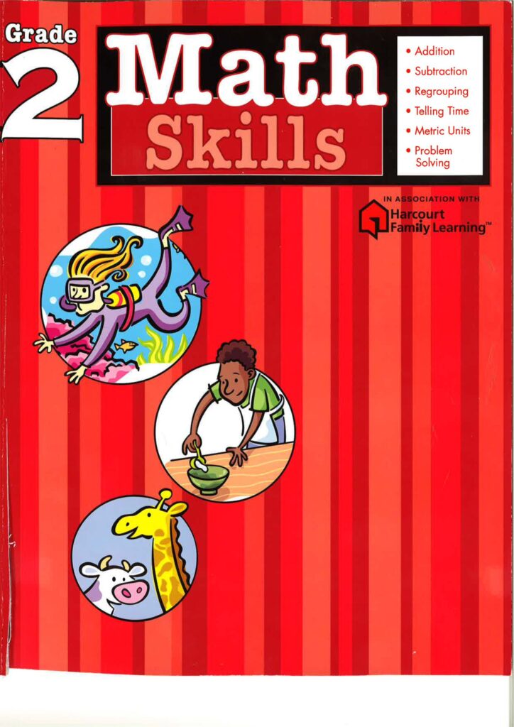 [Sách] Math Skills: Grade 2 (Flash Kids Harcourt Family Learning ...