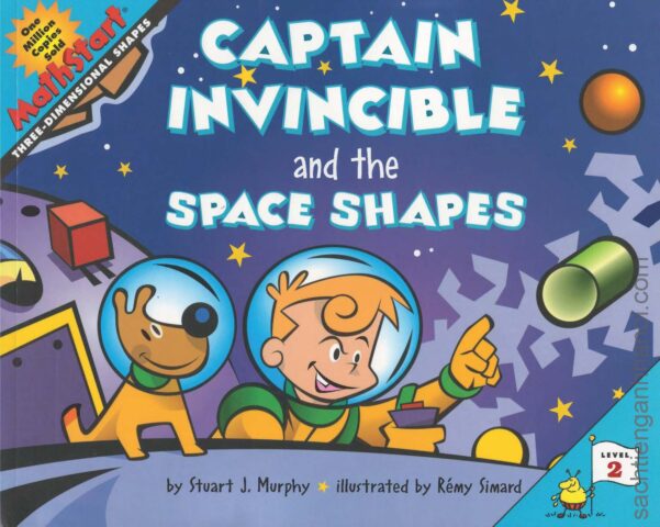 [Sách] MathStart Level 2: Captain Invincible and the Space Shapes – Sách giấy gáy xoắn - Sách ...