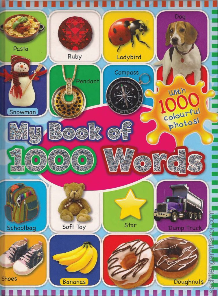 [Sách] My Book of 1000 Words – Sách giấy gáy xoắn - Sách Tiếng Anh Sài Gòn