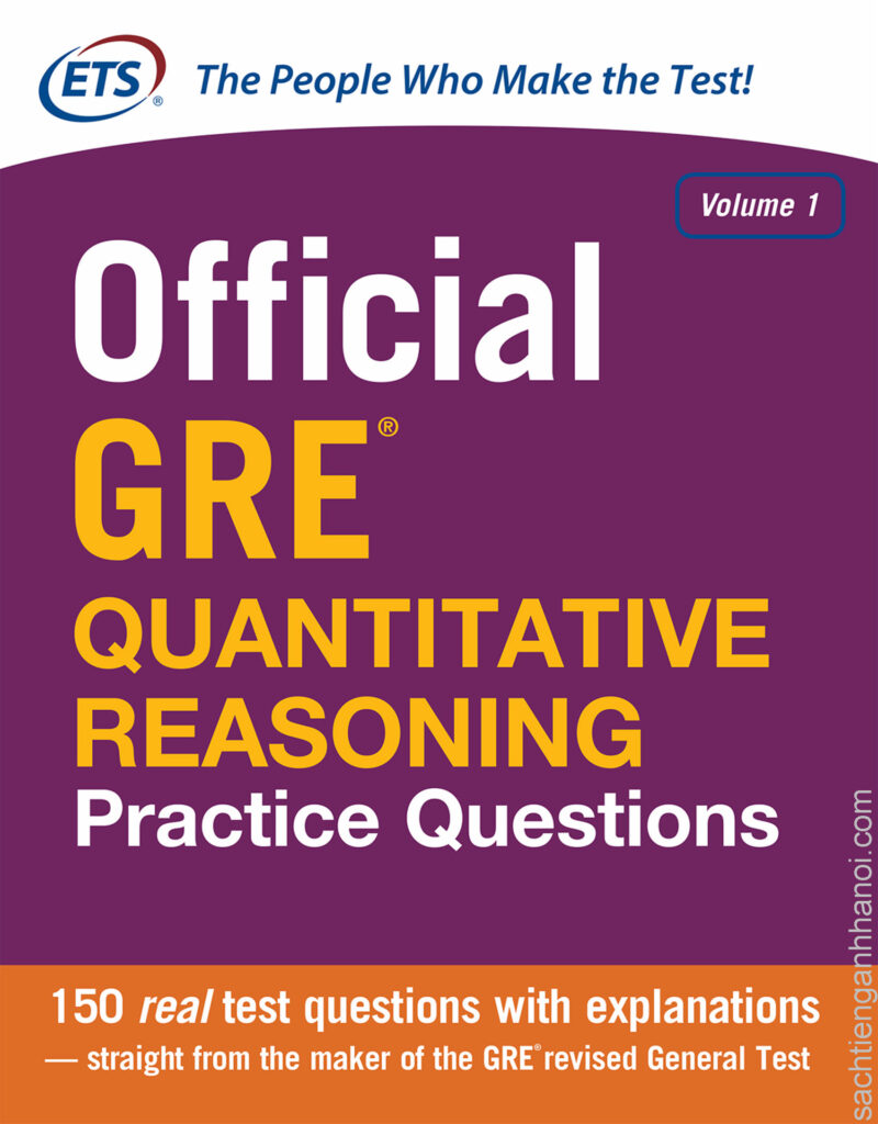 [Sách] Official GRE Quantitative Reasoning Practice Questions Volume 1 ...